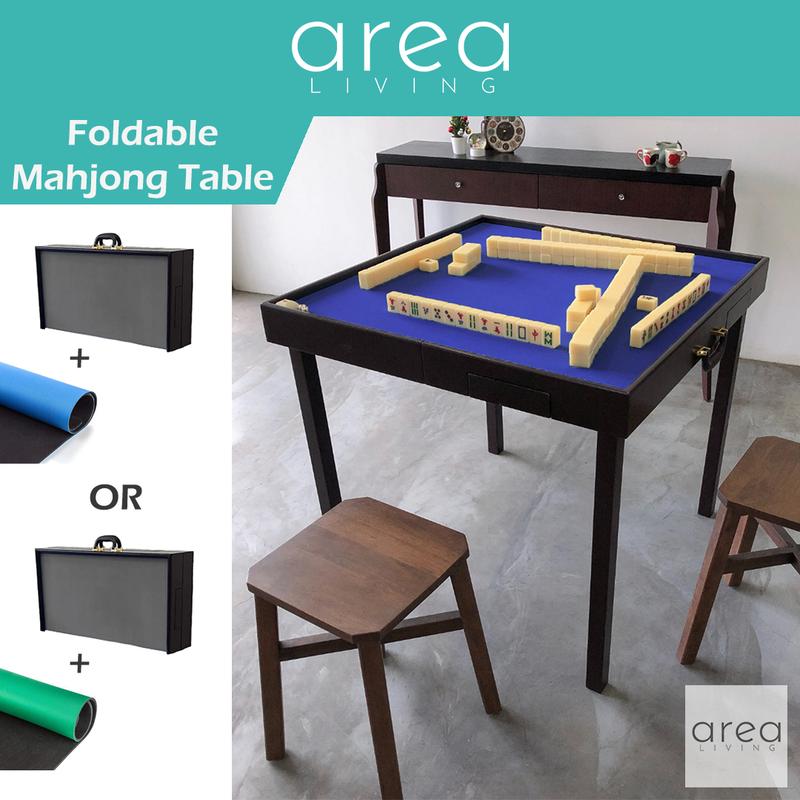 Foldable Mahjong Table with Sound Proof Mat - TikTok Shop Singapore