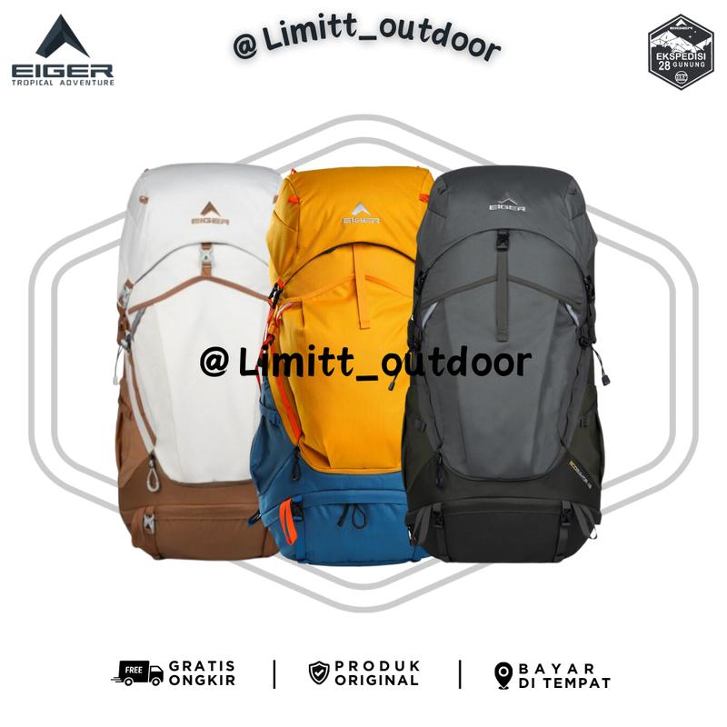 TAS GUNUNG CARRIER ECOSAVIOR 45L RUCKSACK ORIGINAL - Shop | Tokopedia