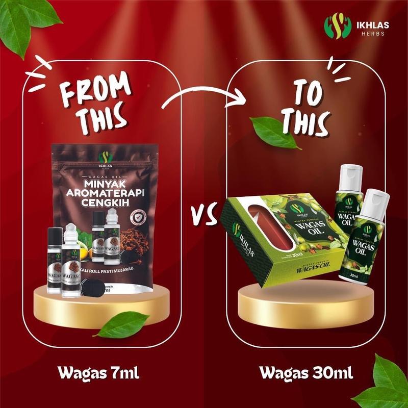 WAGAS OIL 30ML MINYAK CENGKIH - TikTok Shop Malaysia