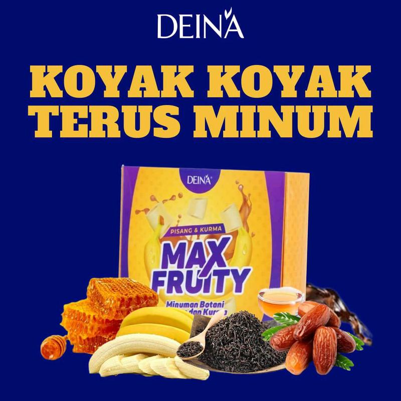 COMBO JUS MAX FRUITY ORIGINAL HQ - TikTok Shop Malaysia
