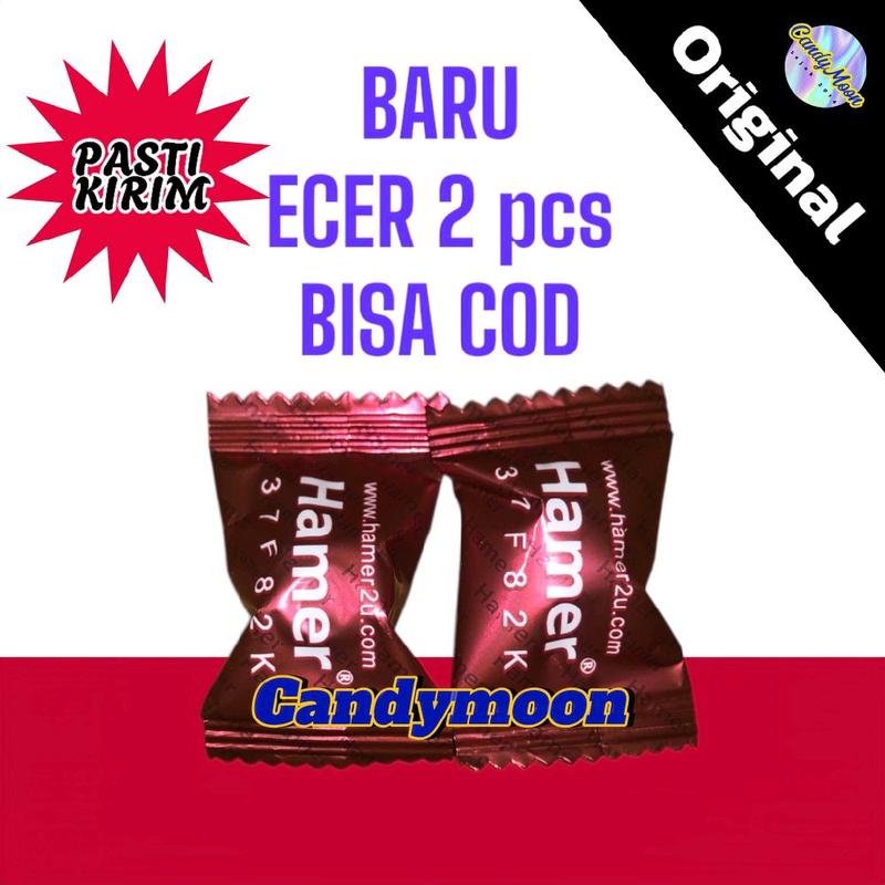 Permen hamer ecer 2 dengan box perlindunagan ekstra Candy Snack Food ...