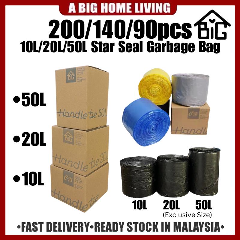 Beg Plastik Sampah, 200pcs, 45x59 Titik Berhenti, Beg Sampah - TikTok ...