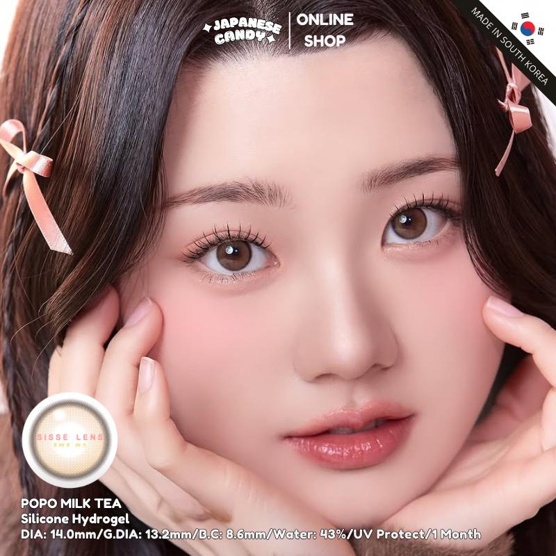 Sisselens 1 Month PoPo Milk Tea Contact Lens Silicone Hydrogel - TikTok ...