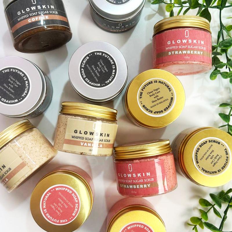 Whipped Soap Sugar Scrub 200g Sabun Skrub Gula Sabun Whip kulit ...