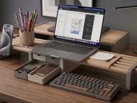 Jual COSMO Modular Desk Shelf Rak Meja PC Laptop Modular Multifungsi ...