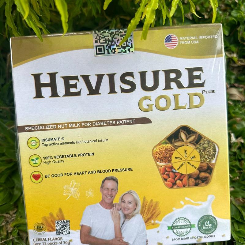 HEVISURE GOLD SUSU HERBAL HEVISURE DIABETES BPOM MADE IN USA - Shop ...