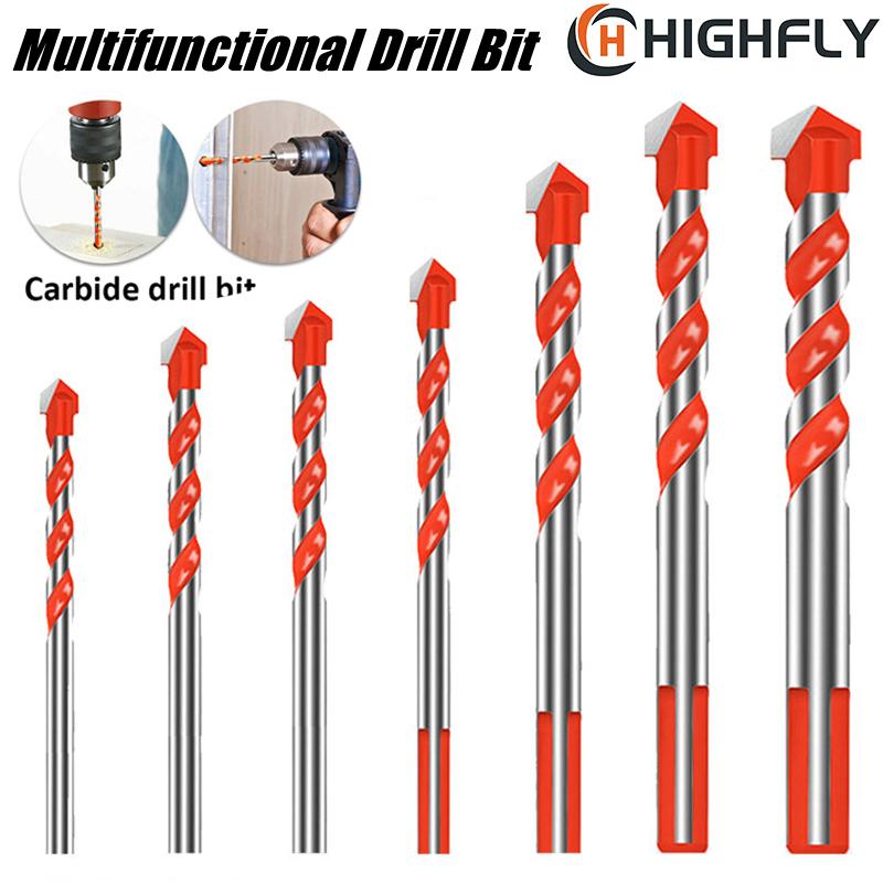 7Pcs Ultimate Multifunctional Drill Bits for Concrete Tile Glass - TikTok Shop Philippines