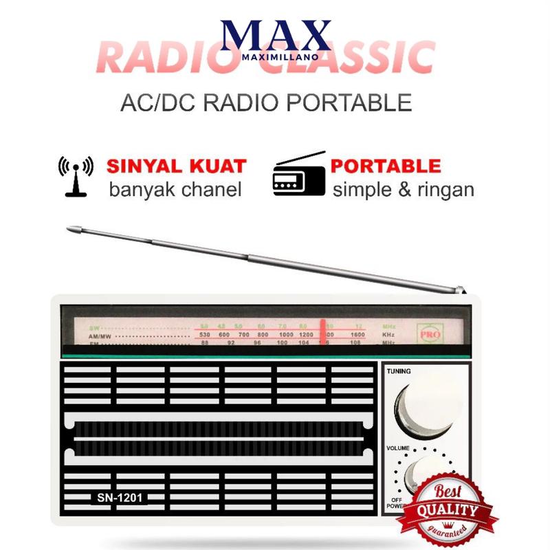 RADIO INTERNATIONAL F-4250AM-FM PORTABLE RADIO JADUL UNIK AC-DC - Shop ...
