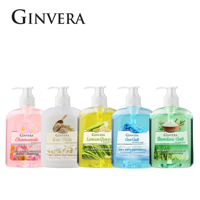 GINVERA Anti-bacterial Hand Soap 500ml x2 - TikTok Shop Singapore