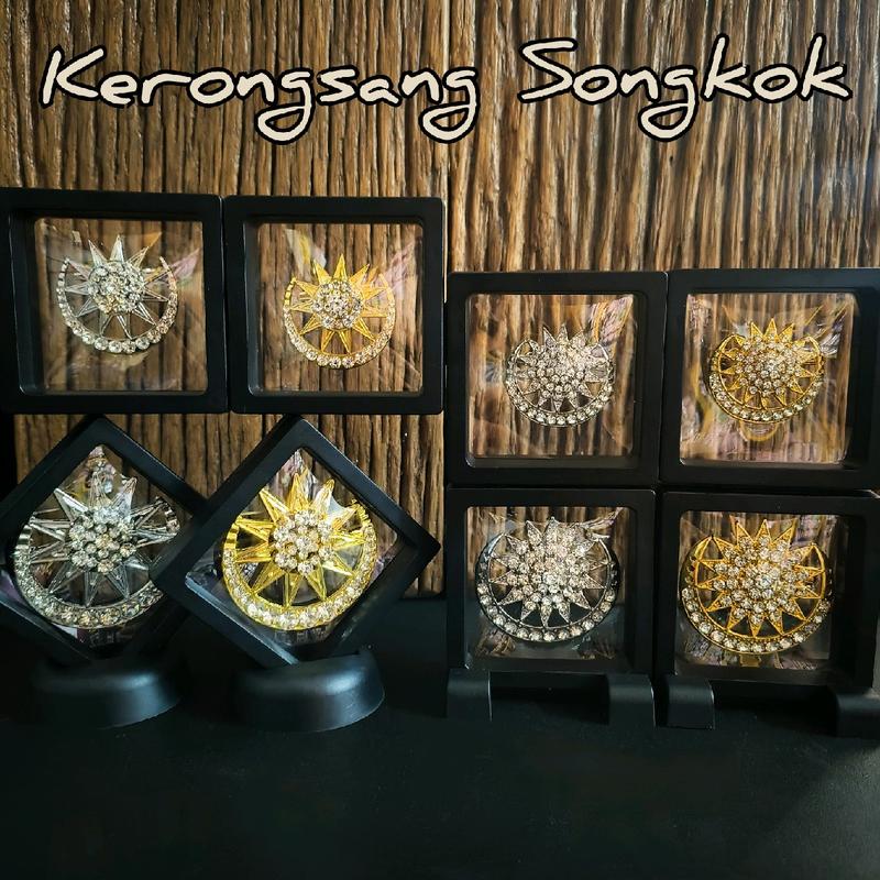 [Free Box] Dokoh Songkok Bulan Bintang Kerongsang Bulan Sabi - TikTok ...
