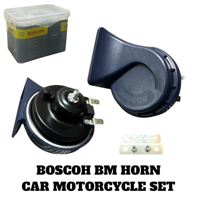 BOSCOH CAR MOTORCYCLE UNIVESAL BM HORN SET - TikTok Shop Malaysia