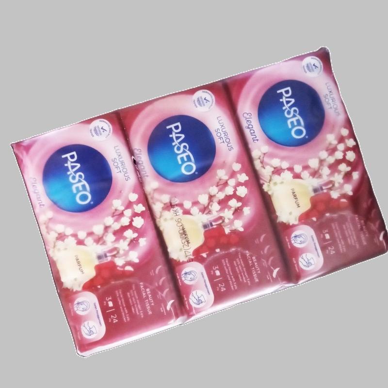 [ 1 pack isi 6 pcs ] Tisu tissue paseo hanky parfume isi 12 sheet ...