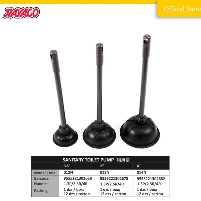 Rayaco Toilet Rubber Pump / Toilet Plunger Sink Suction Pump / Tandas ...