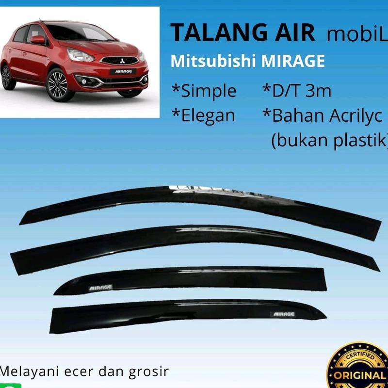 Talang Air Mobil Mitsubishi Mirage - Shop | Tokopedia