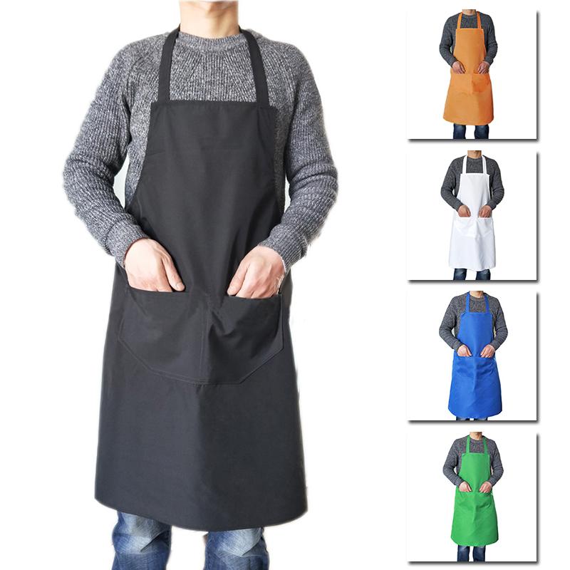 Adjustable Cooking Apron Unisex Waterproof Dust-proof Chef Waiter ...