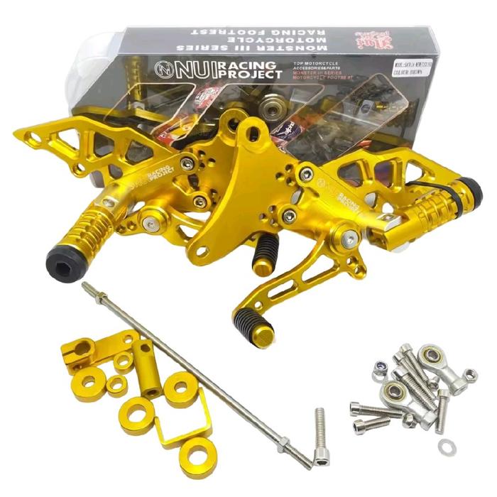 Jual Foot Step Foot Rest Underbone NUI Bikes Monster III R15 R25 Vixion ...