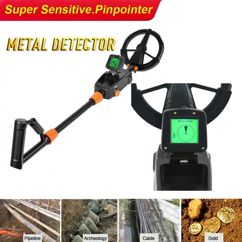 Metal Detector Gold MD1008A Metal Detector LCD Hunter Detecting ...
