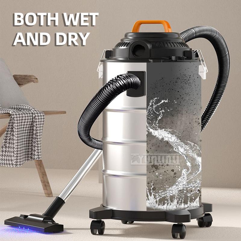 Commercial Industrial Vacuum Cleaner 1800W High-power Wet and Dry ...