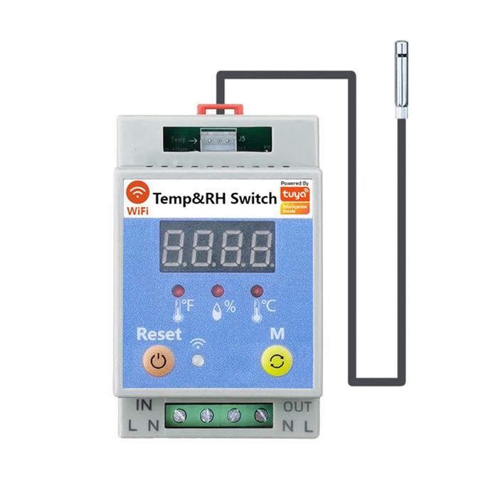 Jual 20A Tuya Wifi Soil Temperature And Humidity Switch Timer Soil Temp ...