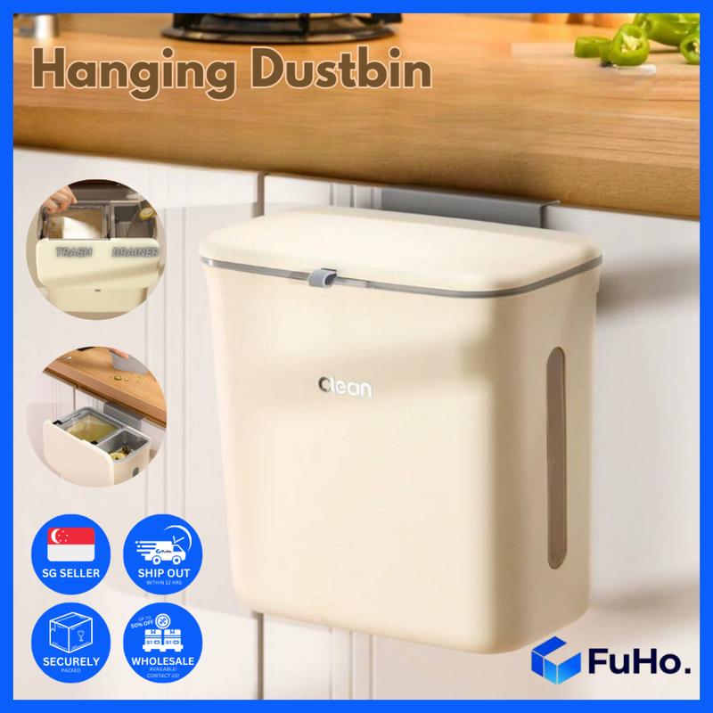 READY STOCK FuHo Hanging Dustbin | Waste Bin | Kitchen Bin | - TikTok ...