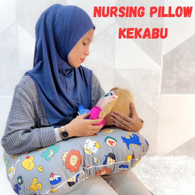 NURSING PILLOW BABY U-SHAPED ISIAN KEKABU ASLI / BANTAL MENYUSU ...