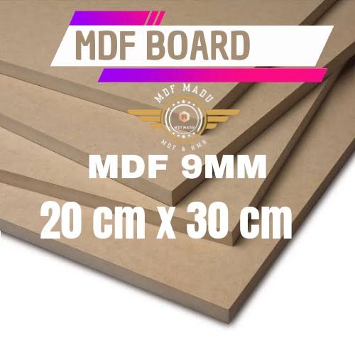 Papan mdf potongan 20x30cm tebal 9mm - Shop | Tokopedia