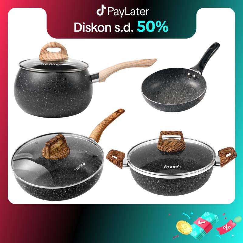 [Special Crehom] freemir BIG DEALS DAPET 4 Wajan Anti Lengke - Shop ...