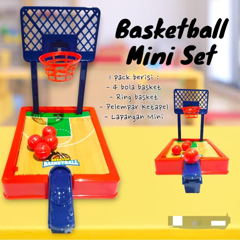 Mainan Anak Bola Basket Mini Lempar Meja Permainan Game Toys - Shop ...