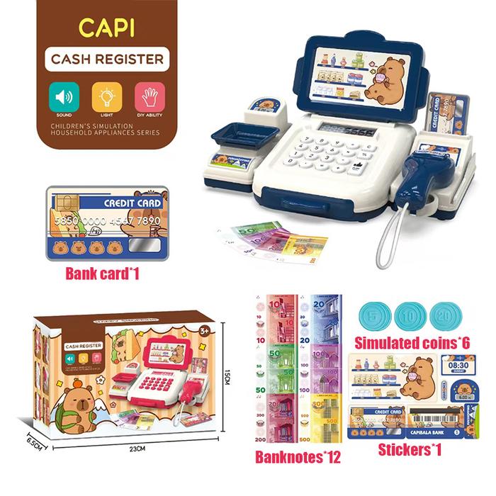 Promo Mainan Grocery Store Pretend Play Anak Cash Register Jumbo Kasir ...