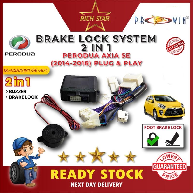 【PERODUA AXIA SE/Advance (2014 -2016) FOOT BRAKE LOCK/REMOTE - TikTok ...