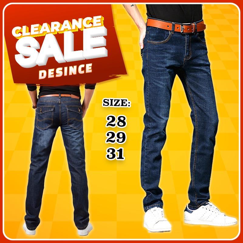 DESINCE Men Denim Jeans Classic Long Pants Smart Casual Pant - TikTok ...