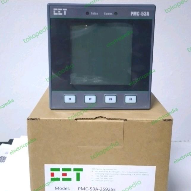 Jual 4XDI AND 2XRO LCD BACNET POWER METER CET PMC53A MONTHLY ENERGY LOG ...