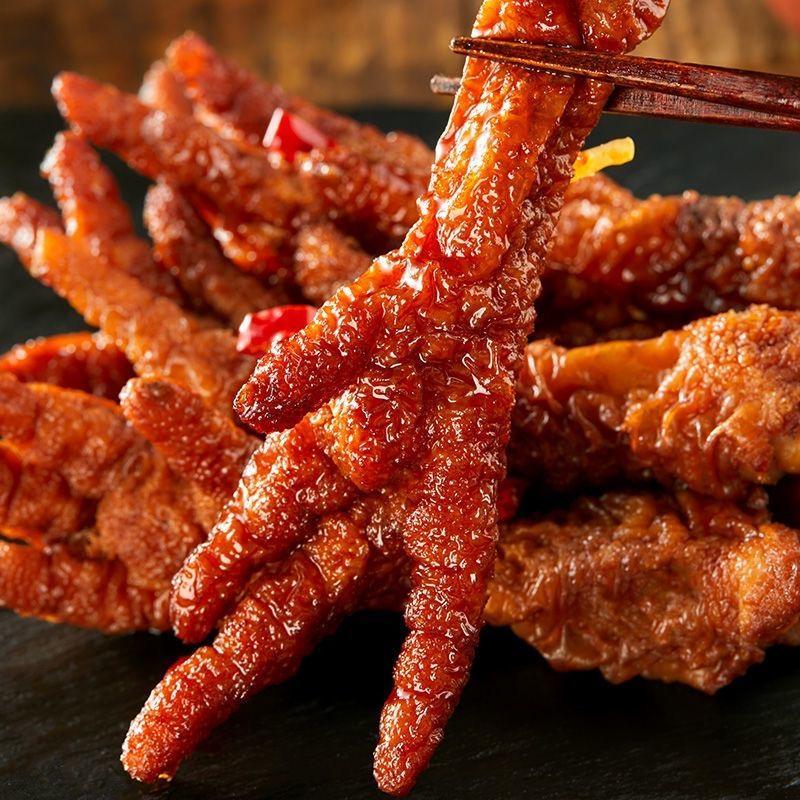 Halal Chicken Feet Are Very Delicious Fried Chicken Claw Chicken ...