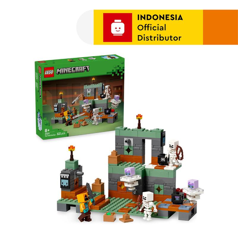LEGO Minecraft 21271 The Trial Chamber (322 Pieces) Mainan Balok - Shop ...