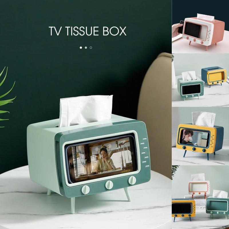 Promo!! TV Tissue Box - Kotak Tissue Box Organizer Bentuk TV - Shop ...