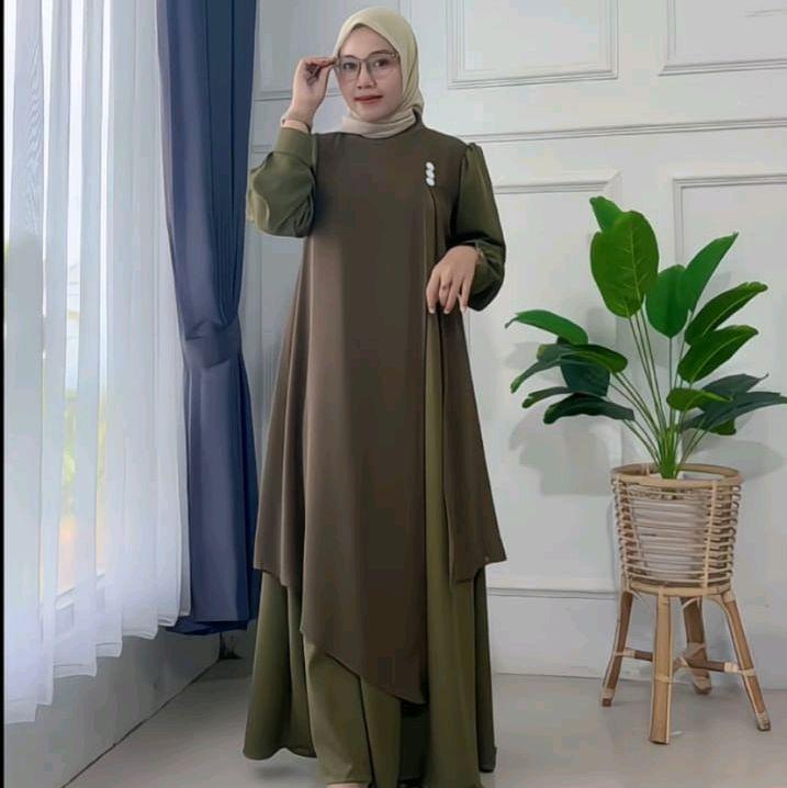 Selina Gamis Terbaru by Nursyifa Collection - Shop | Tokopedia