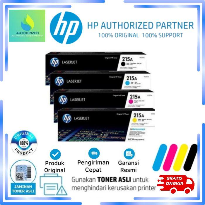 Promo Toner HP LaserJet 215A original 1 SET (bk,m,c,y) laser cartridge ...