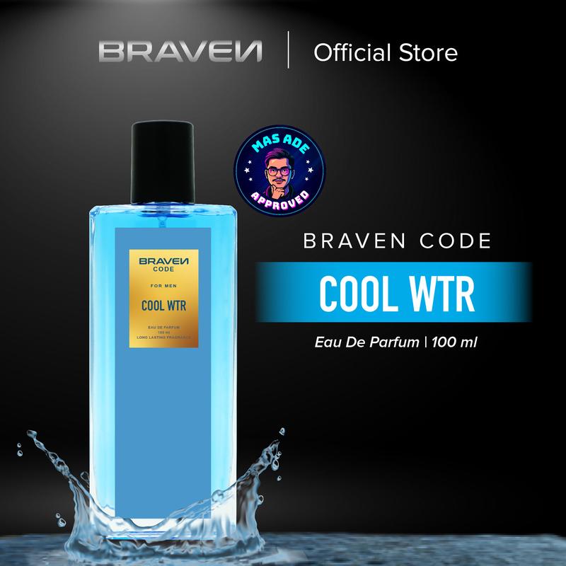 Braven Code Series 100ml - Parfum Pria - Cool WTR - Wangi Tahan Lama ...