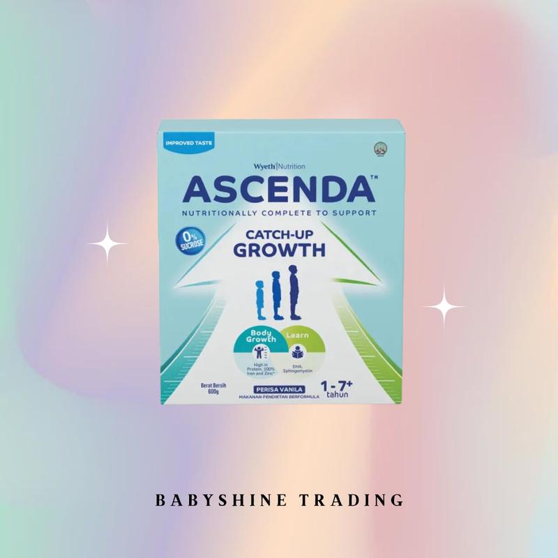 Wyeth Ascenda Catch-up Growth Milk Powder Vanilla 600g - TikTok Shop ...