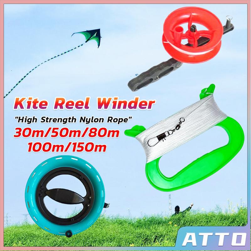 ATTO Kite Reel Winder Flying Kite String Reel Grip Wheel For - TikTok ...