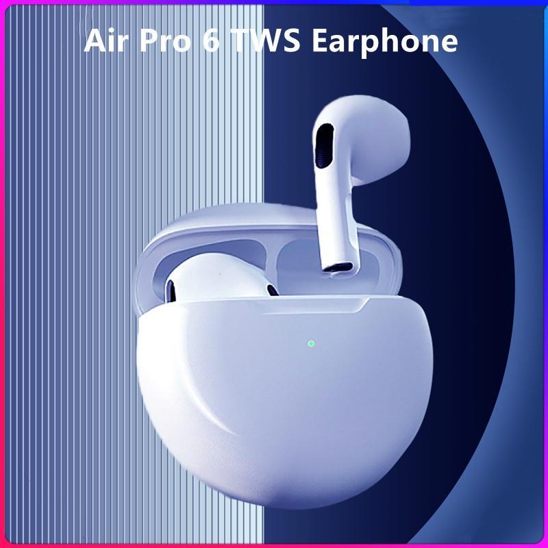Original Air Pro 6 TWS Wireless Headphones Fone Bluetooth Earphones ...