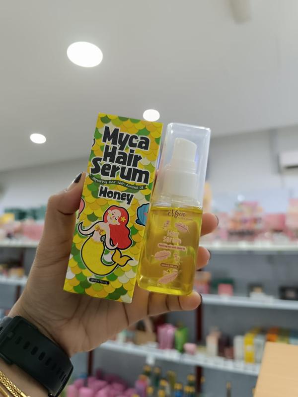 MYCA HAIR SERUM REPAIRING HAIR WITH ALMOND MILK 80ML 100% ORIGINAL ...