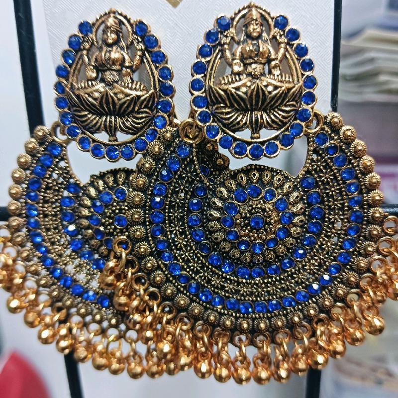 GOLD PEARL WITH GOLD STONE EARRINGS - TikTok Shop Malaysia