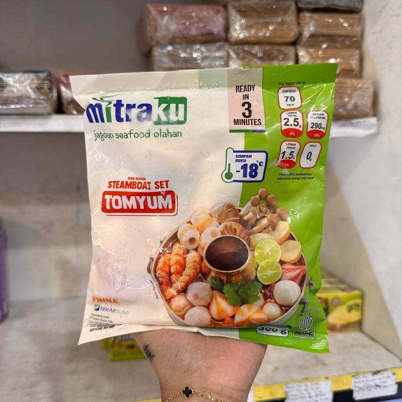 MITRAKU steamboat tomyum free saus 300g Frozen - Shop | Tokopedia