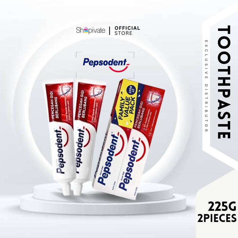 Pepsodent COMBO PACK CAVITY FIGHTER Pencegah Gigi Berlubang Toothpaste ...