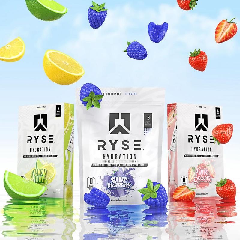 Ryse Hydration Sticks | 900mg Electrolytes | 250mg CocOganic - TikTok ...