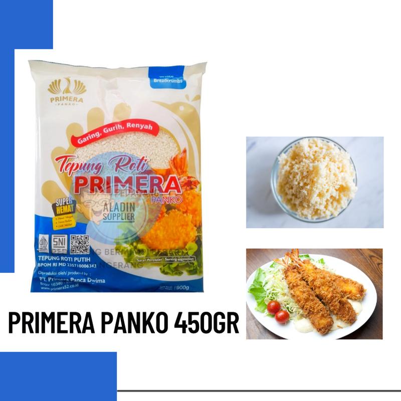 Primera Tepung panko 450gr | Tepung Roti Putih | Panko | Breadcrumbs ...