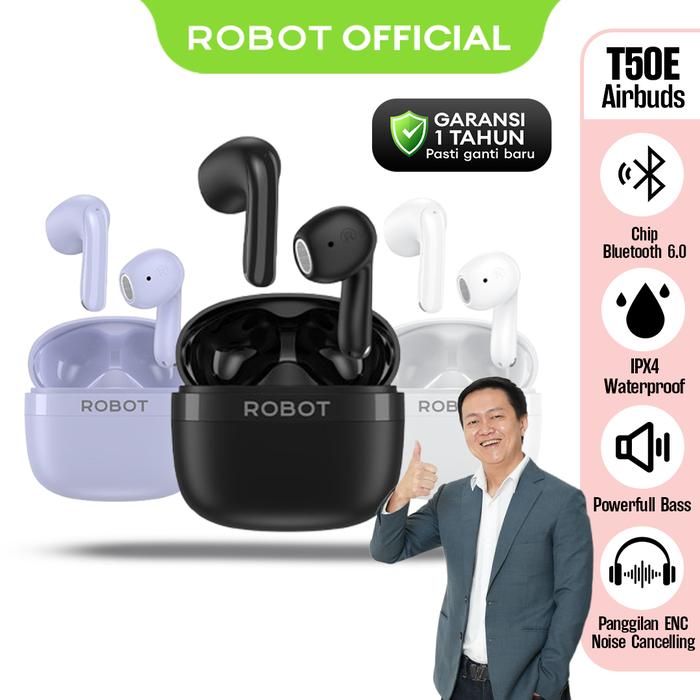 Promo [Exclusive King Kevin] ROBOT TWS Airbuds Earphone Earbuds ...