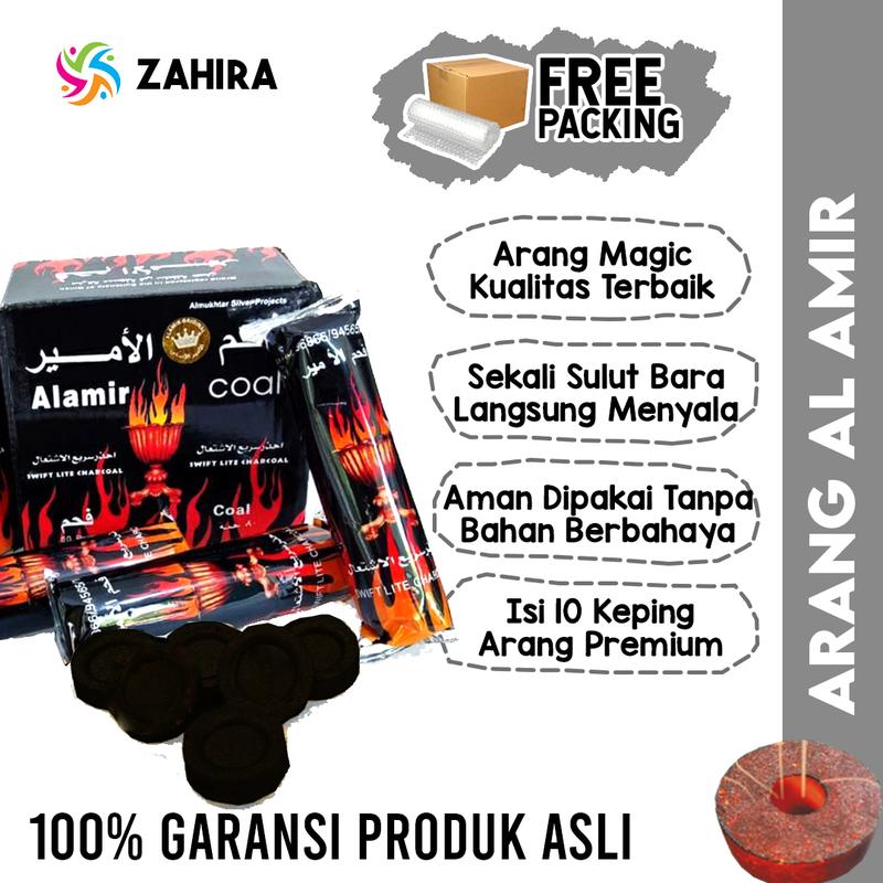 Arang Magic Al Amir Tahan Lama Untuk Bukhur Pengharum Ruanga - Shop | Tokopedia