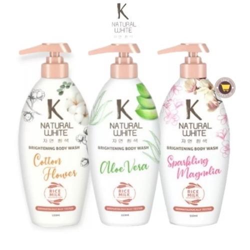 K NATURAL WHITE Whitening Sabun Mandi Cair Botol 500ML Knatural - Shop ...